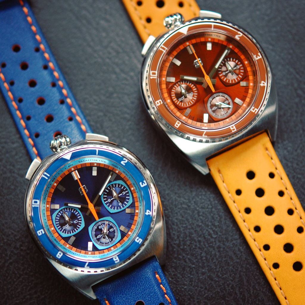 Straton Legera Bullhead - VK67 Mecha-Quartz (Brown) – The Microbrand Store