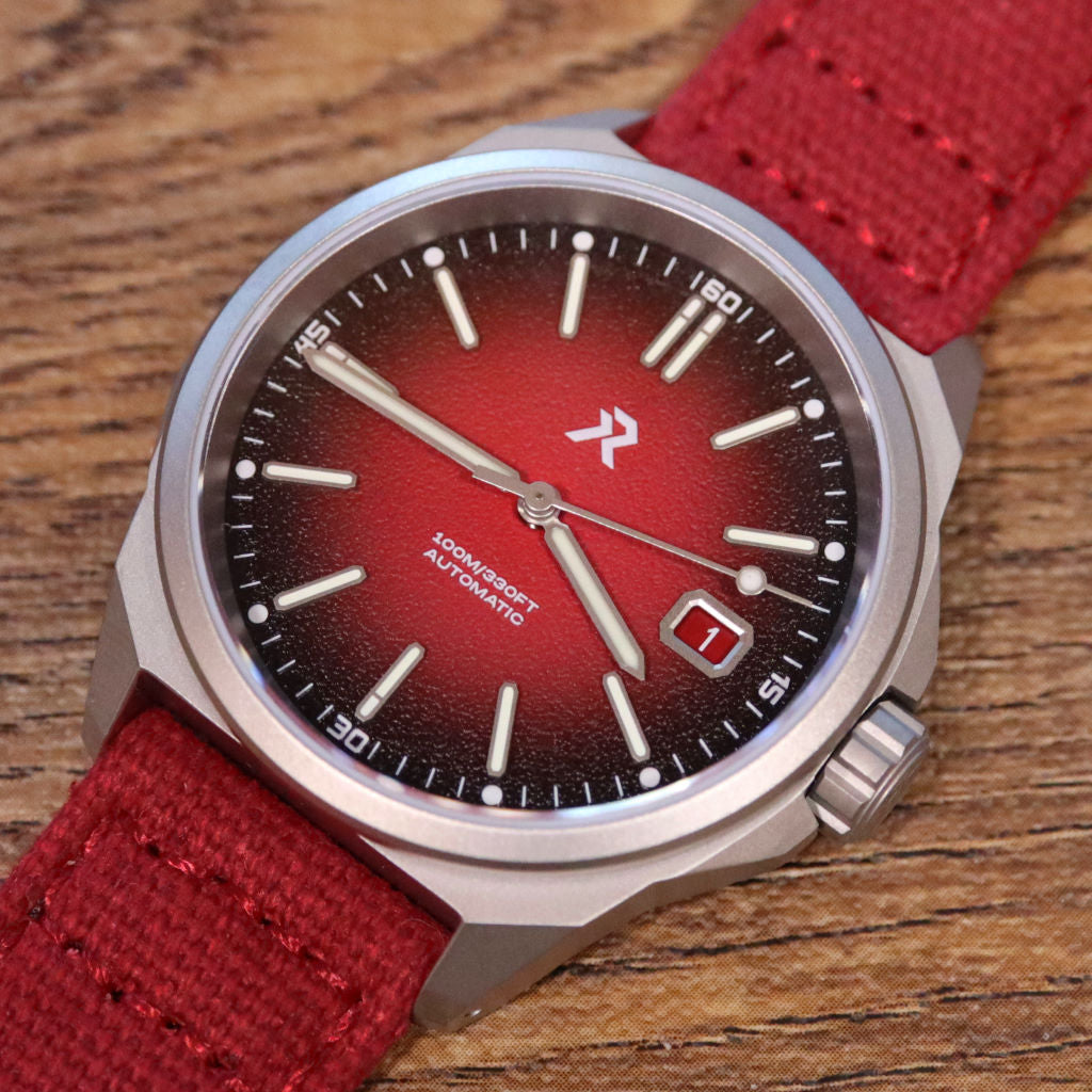 RZE Resolute - Crimson Red (100m Titanium Limited Edition) – The ...