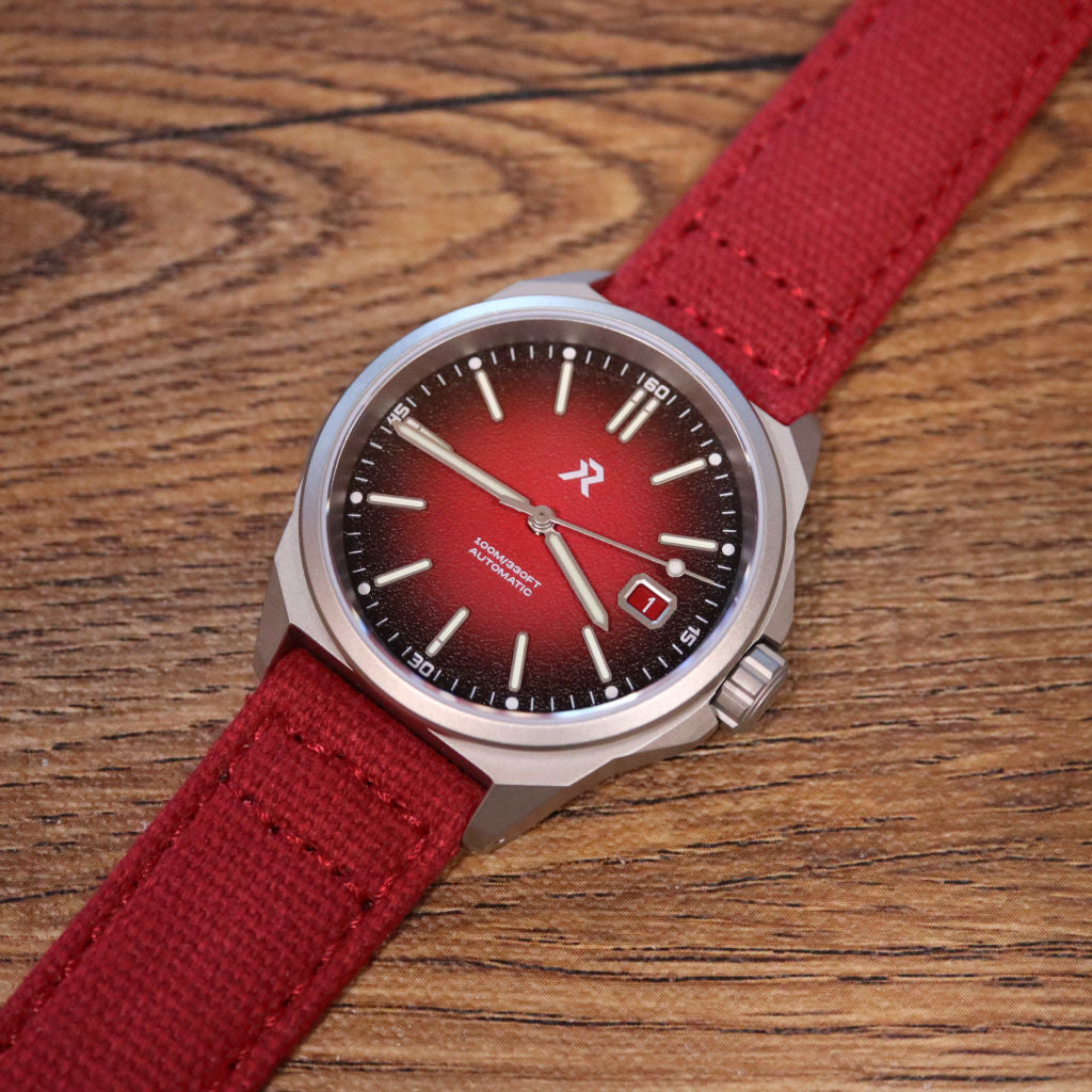 RZE Resolute - Crimson Red (100m Titanium Limited Edition) – The ...