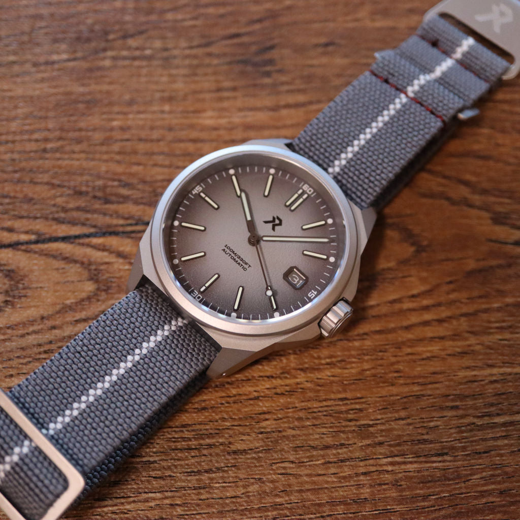 RZE Resolute Arctic Grey - Titanium 100m Limited Edition – The ...
