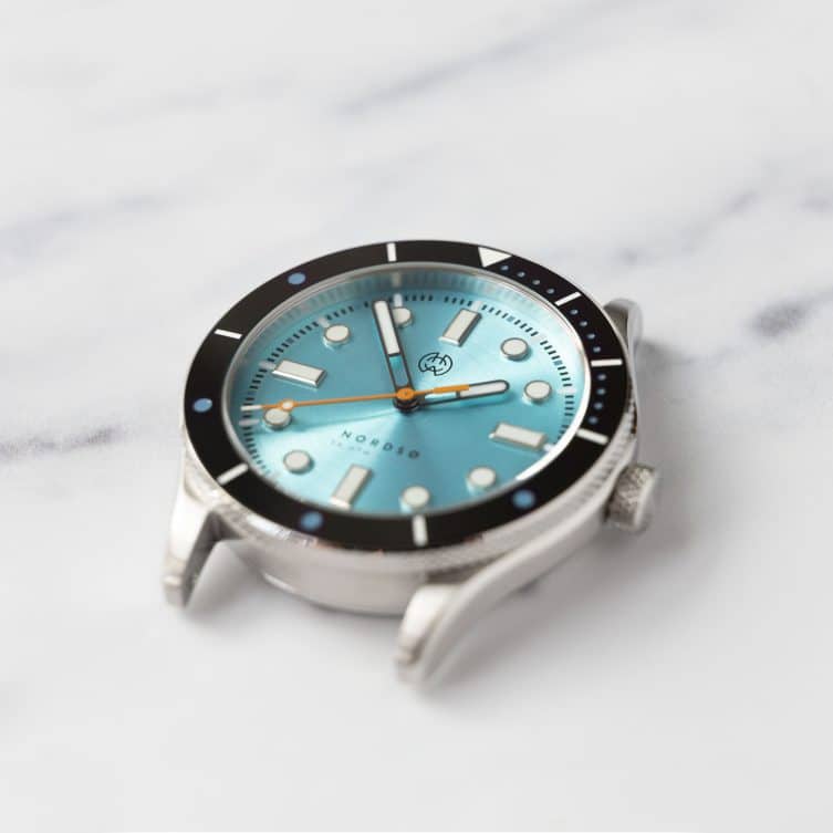 Henry Archer Nordsø Coral Cyan - Limited Edition Microbrand Dive Watch ...