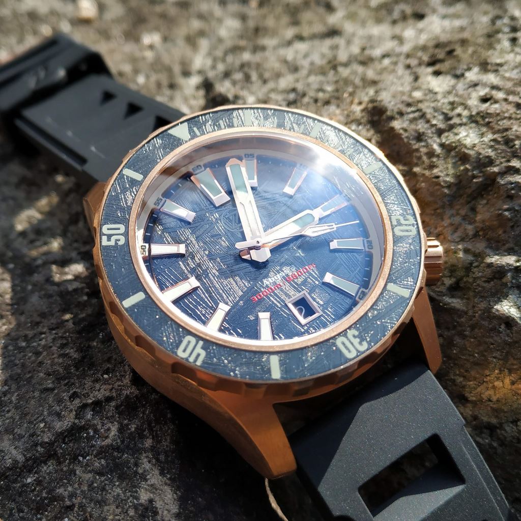 Zelos Abyss 3 3000M Bronze Meteorite (3km, Swiss Mvmt, Limited Edition ...